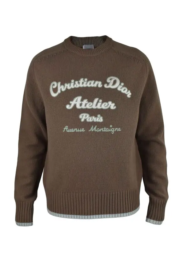 Dior Atelier Virgin Wool Knit Sweater