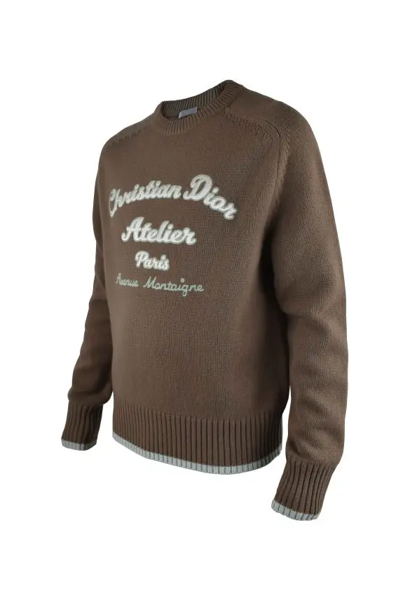 Dior Atelier Virgin Wool Knit Sweater