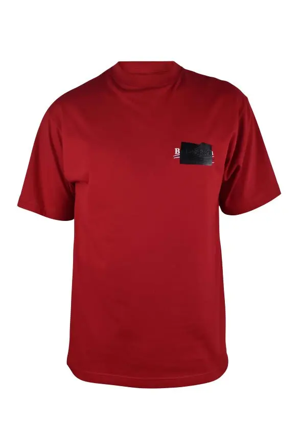 Balenciaga Loose Fit T-shirt - Red