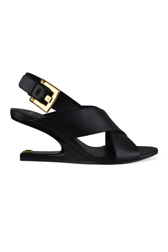 Balmain Anthem No Wedge Sandals
