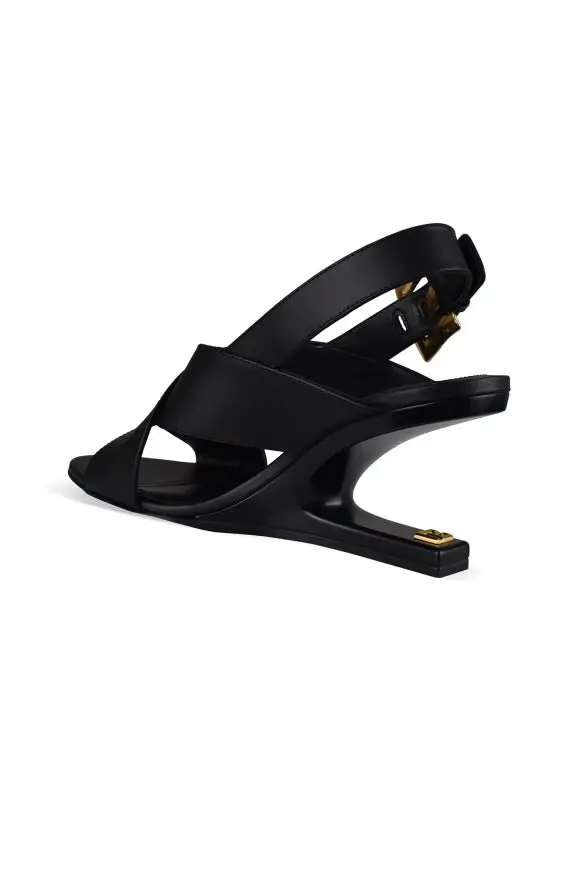 Balmain Anthem No Wedge Sandals