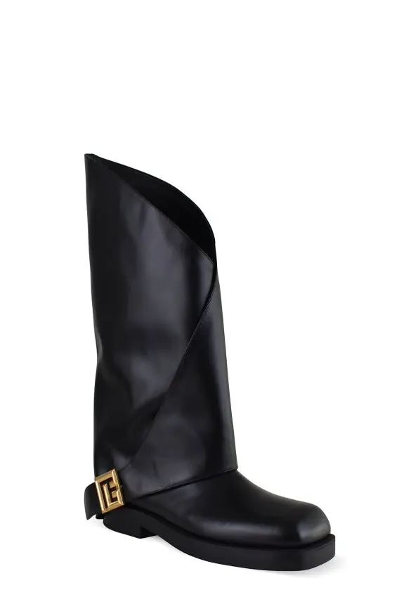 Balmain Twist Flat Boots