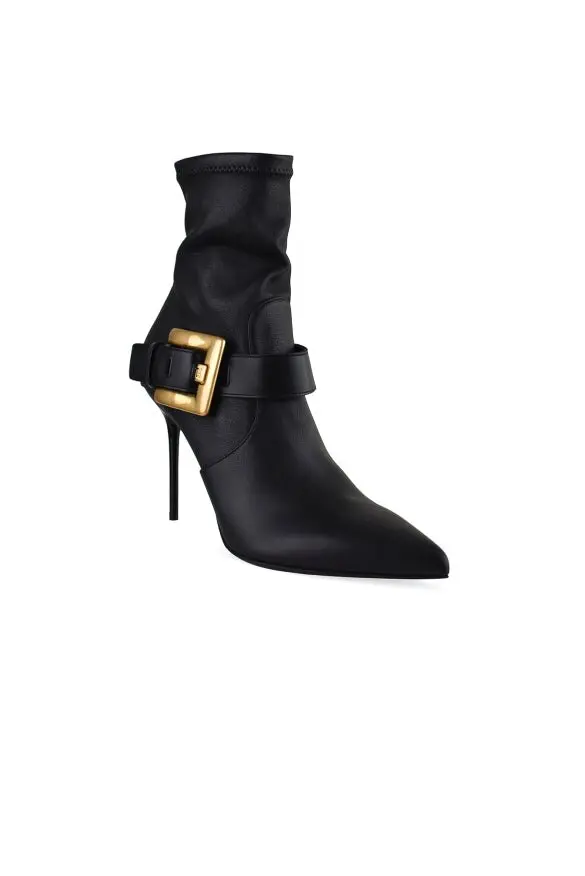 Balmain Anthem 95mm Ankle Boots