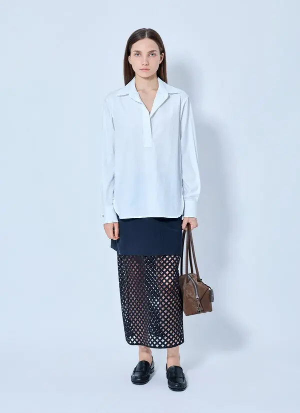 Max Mara Overlay Panel Skirt