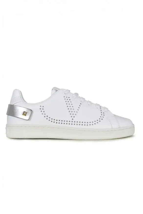 Valentino Garavani Backnet Leather Sneakers