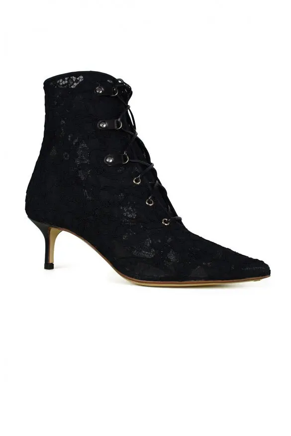FRANCESCO RUSSO Lace Boots