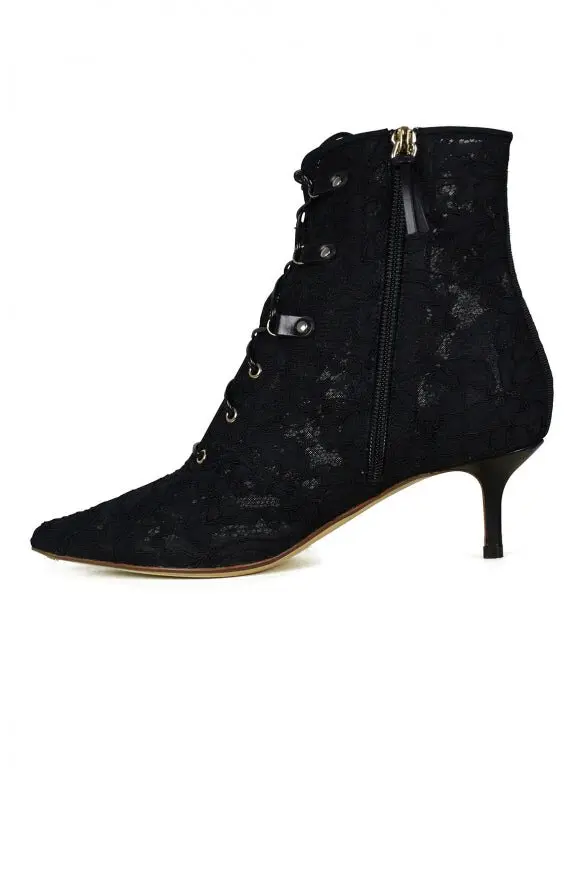 FRANCESCO RUSSO Lace Boots