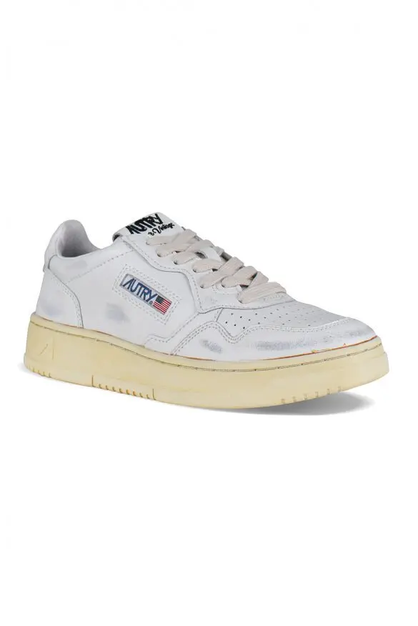 AUTRY Super Vintage Sneakers - White
