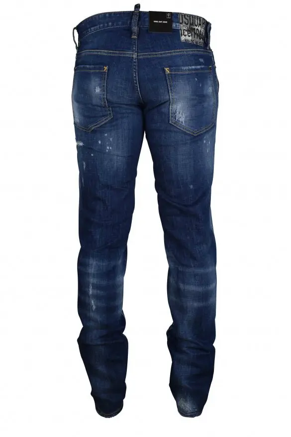 Dsquared2 Cool Guy Cotton Stretch Jeans - Blue