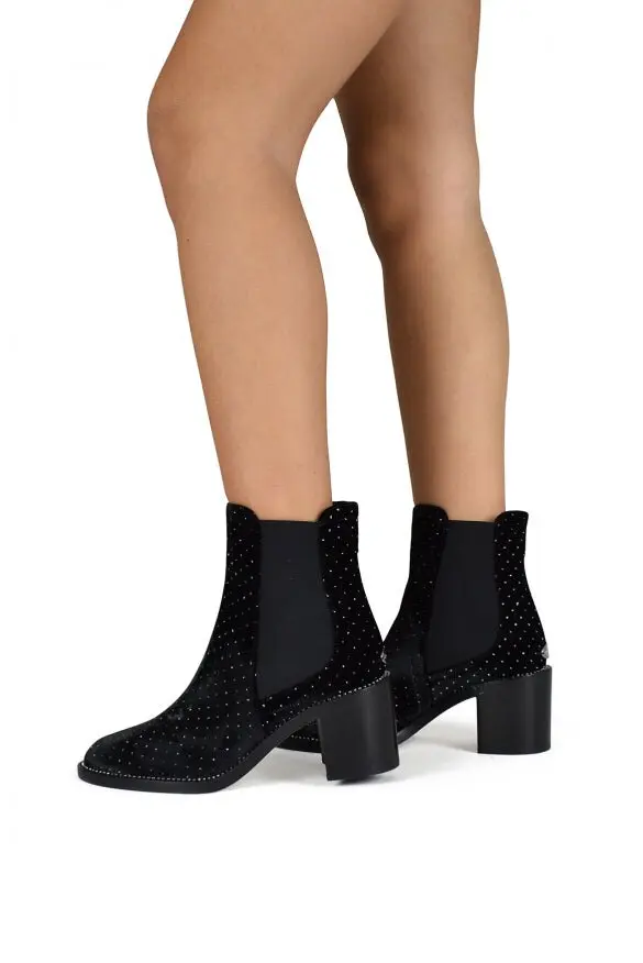 JIMMY CHOO Merril Velvet Boots