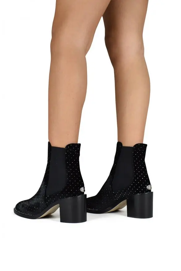 JIMMY CHOO Merril Velvet Boots