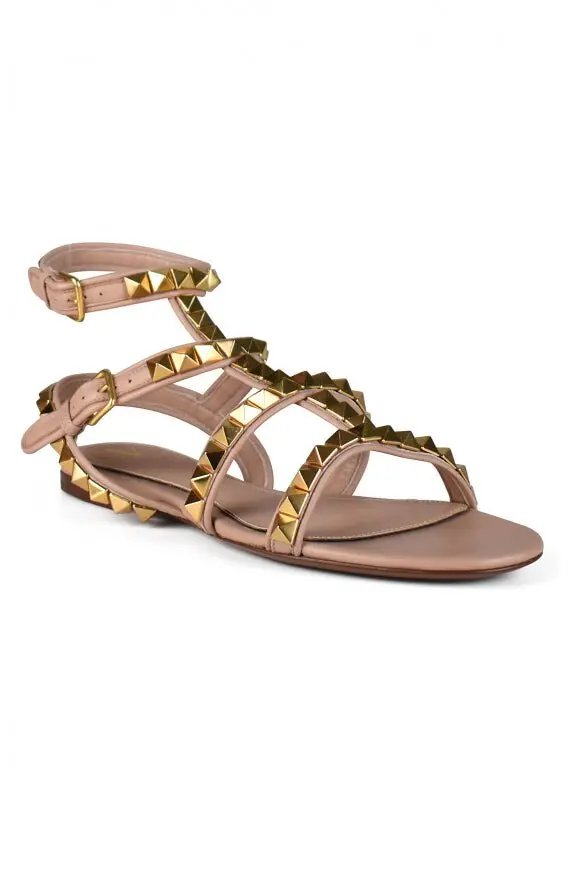 Valentino Garavani Rockstud Leather Sandals
