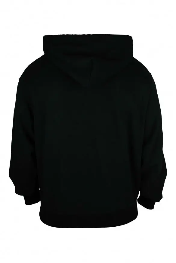 Heron Preston Cotton Logo Hoodie - Black