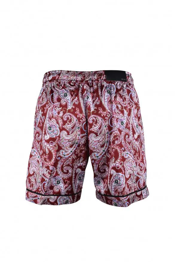 Amiri Viscose Bandana Print Shorts