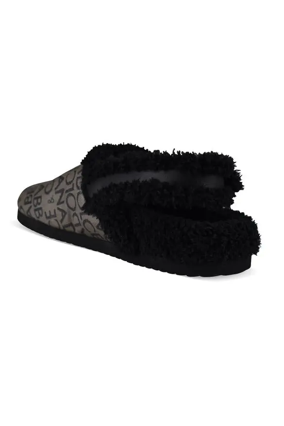 Dolce & Gabbana Canvas Monogram Mules