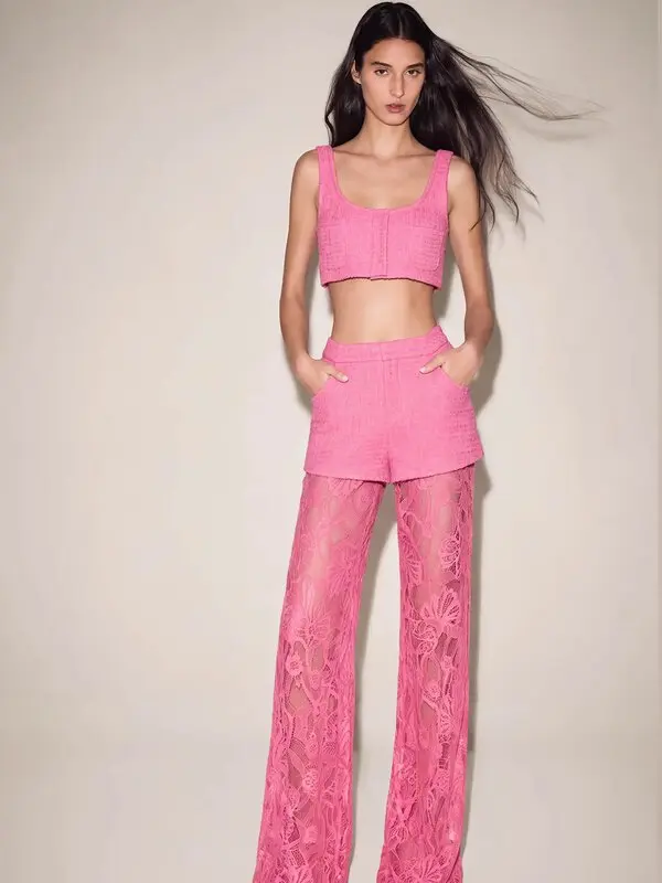Alexis Amelie Top - Fuschia