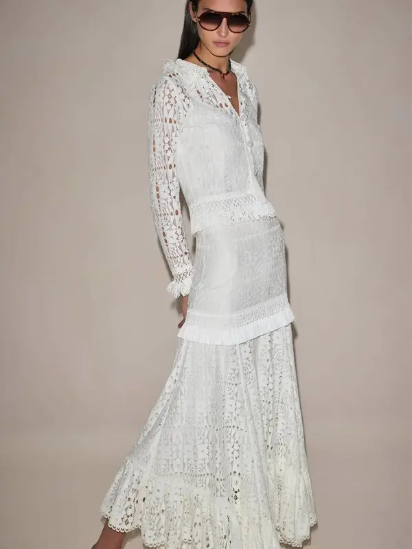 Alexis Lyra Top - Blanc