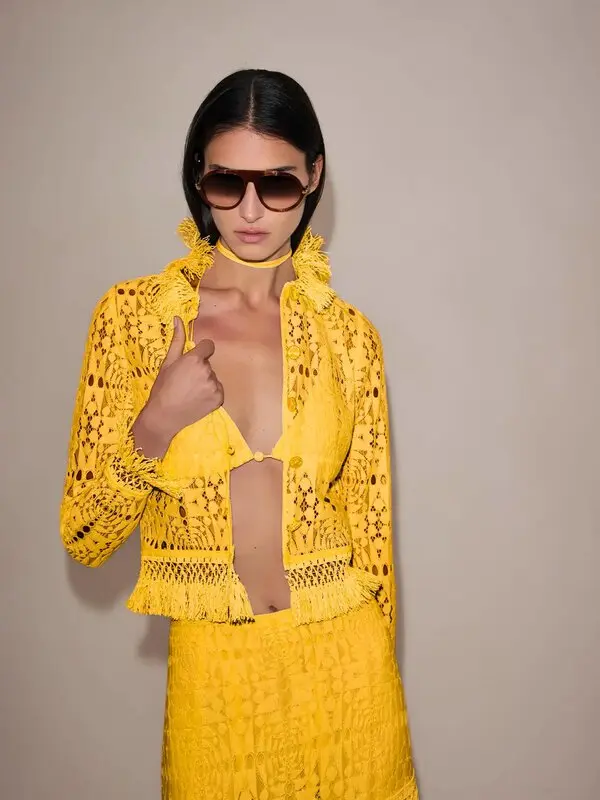 Alexis Lyra Crochet Top - Soler