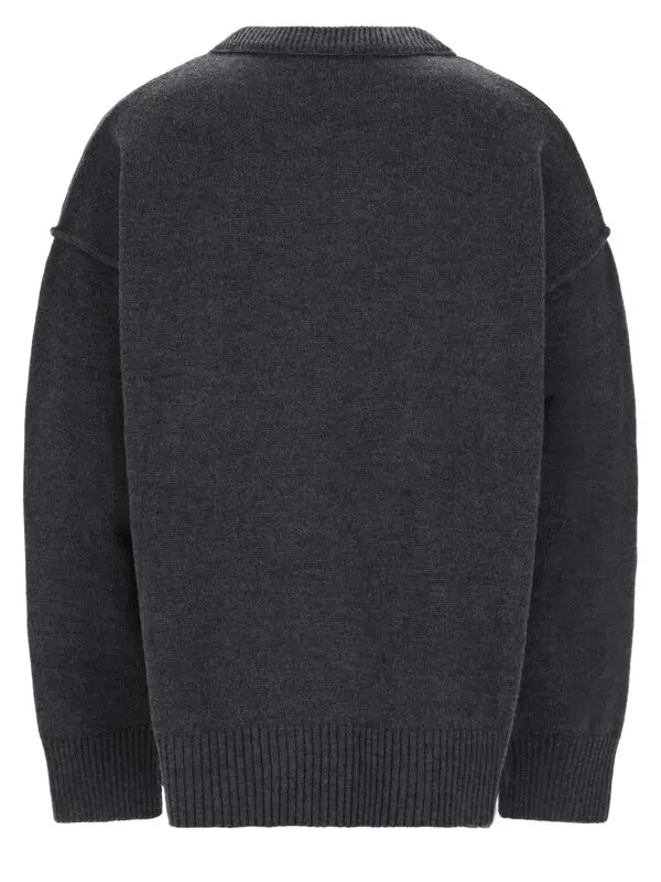 AMI Paris Maglia In Lana Con Logo