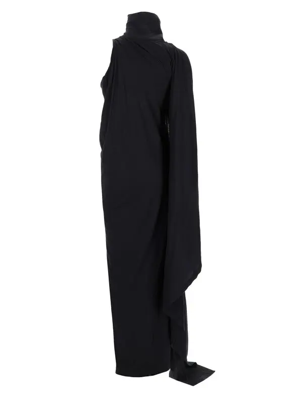 Balenciaga Long Draped "the Door" Dress
