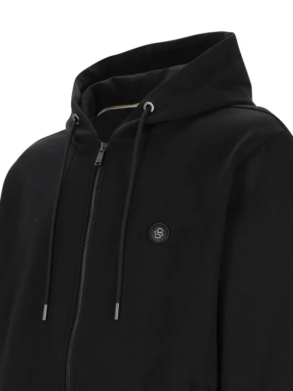 BOSS Felpa Con Zip E Cappuccio