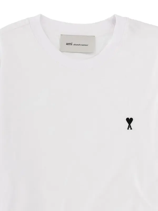 AMI Paris T-shirt A Manica Lunga Con Logo