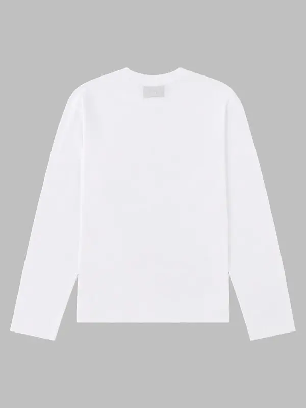 AMI Paris T-shirt A Manica Lunga Con Logo