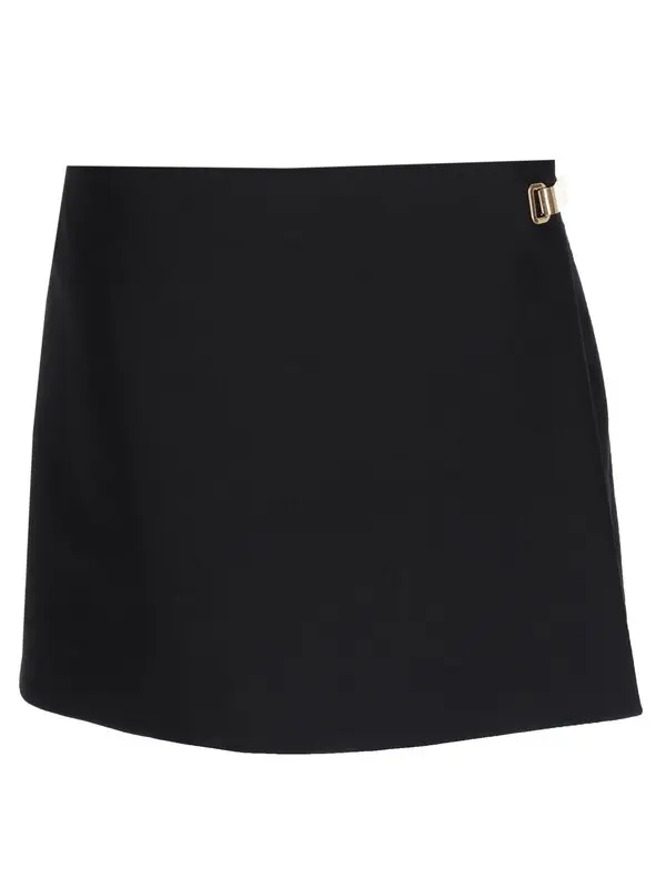 Balenciaga Gonna Shorts In Twill Di Lana
