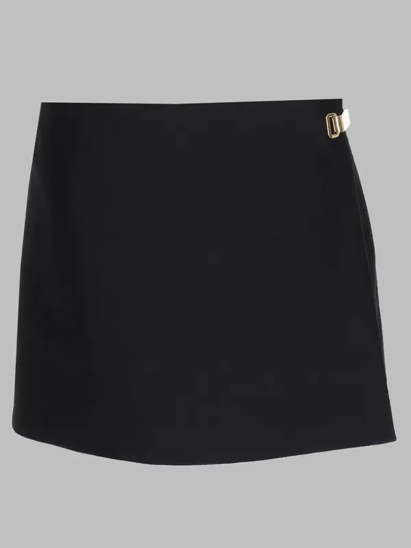 Balenciaga Gonna Shorts In Twill Di Lana