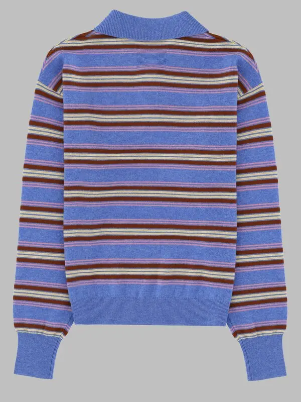 Guest In Residence Cashmere Collegiate Polo