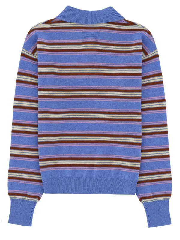 Guest In Residence Cashmere Collegiate Polo