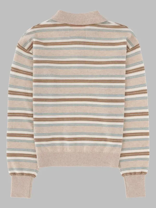 Guest In Residence Cashmere Collegiate Polo