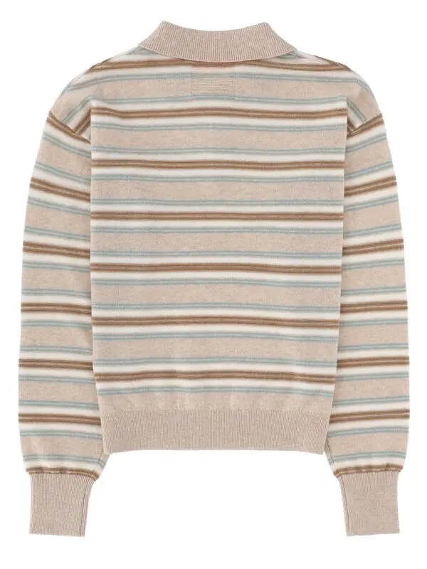 Guest In Residence Cashmere Collegiate Polo