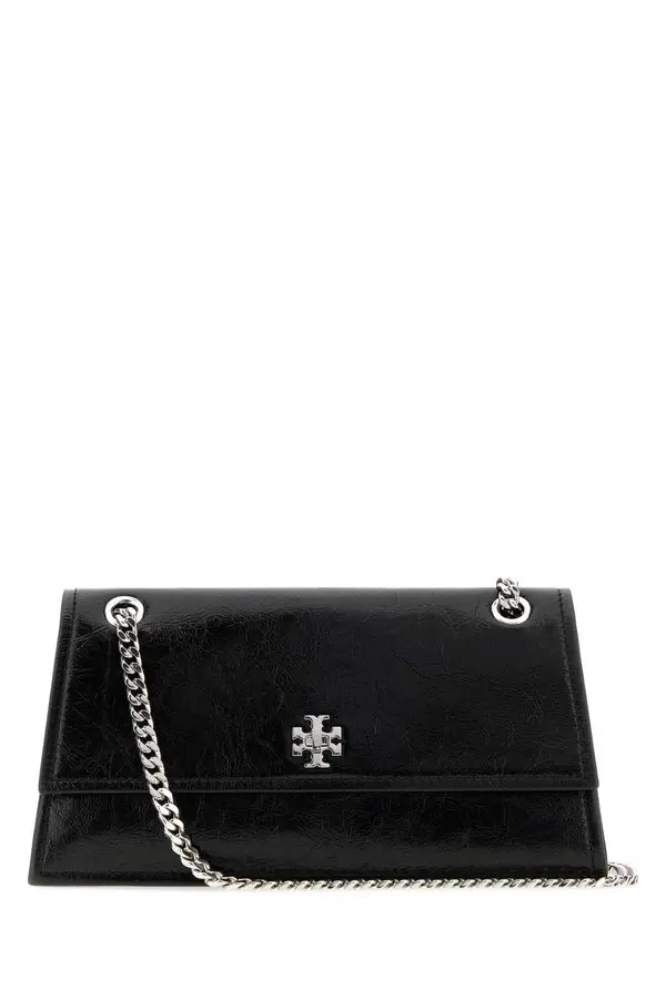 Tory Burch Mini Leather Shoulder Bag For Fall 2025 - Black