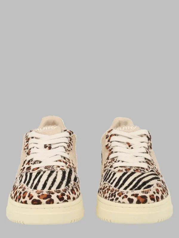 AUTRY Pony Cow Leather Sneakers - Multicolour