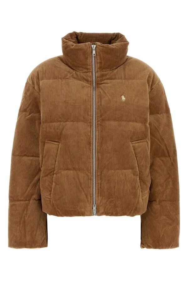 Polo Ralph Lauren Stretch Velvet Down Jacket