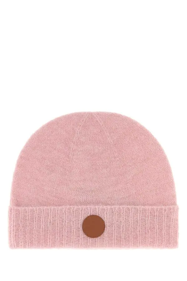 VIVIENNE WESTWOOD Fluffy Alpaca-blend Beanie Hat - Pink