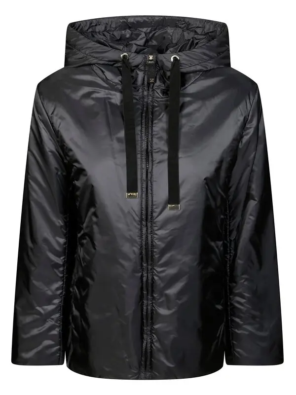 CUBE MAX MARA Cropped Quilted Parka Jacket For