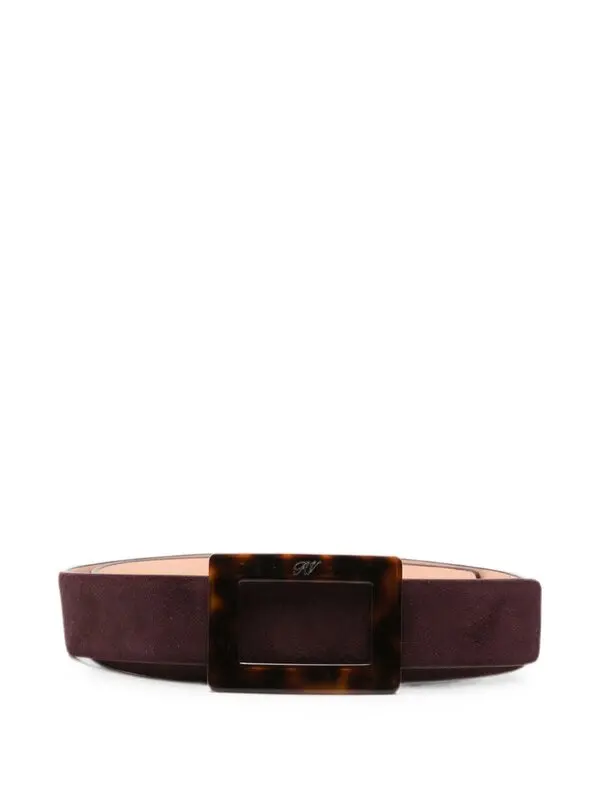 ROGER VIVIER Belle Vivier Leather Belt