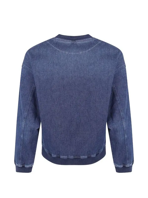 Emporio Armani Cotton Crewneck Sweatshirt