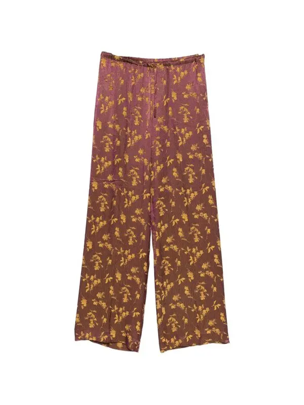 Dries Van Noten Puvis Straight Trousers - Brown