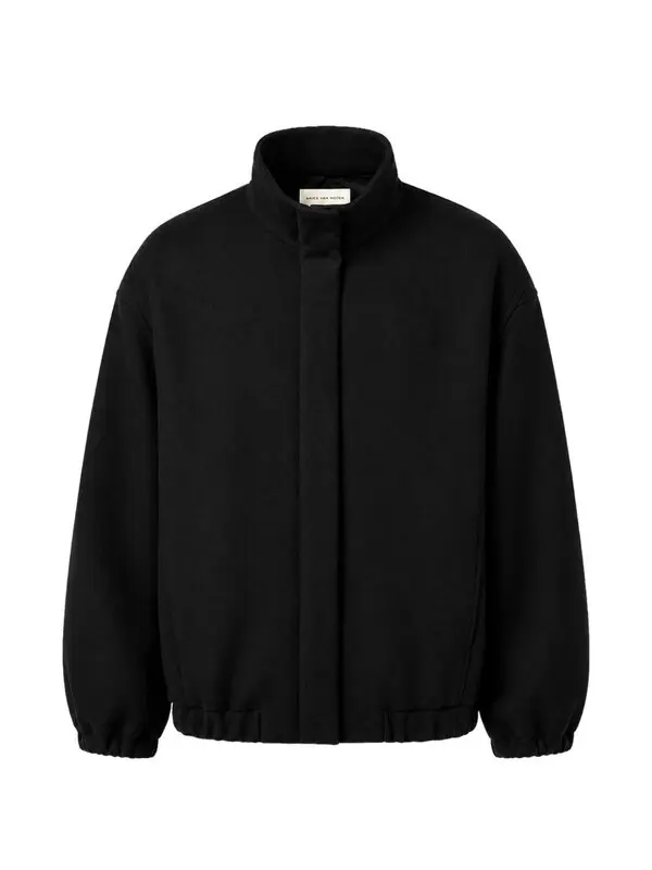 Dries Van Noten Voles Wool Blend Bomber Jacket