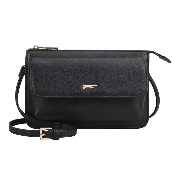 Paul Costelloe Sabina Leather Crossbody Bag