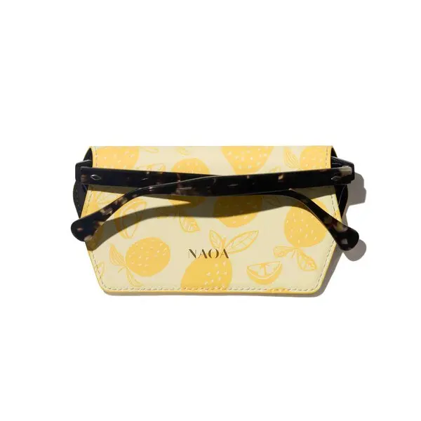NAOA Slim Glasses Case - Yellow