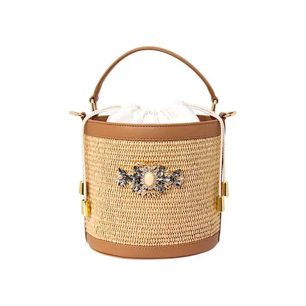 DAMAPREZIOSA Aurelia Heritage Bucket Bag