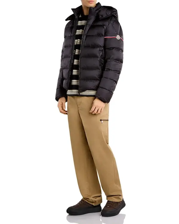 Moncler Ravenlock Hooded Short Down Jacket