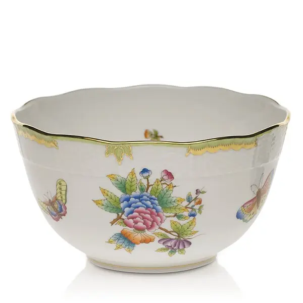 HEREND Queen Victoria Round Bowl