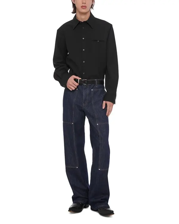 Helmut Lang Wool Shirt Jacket