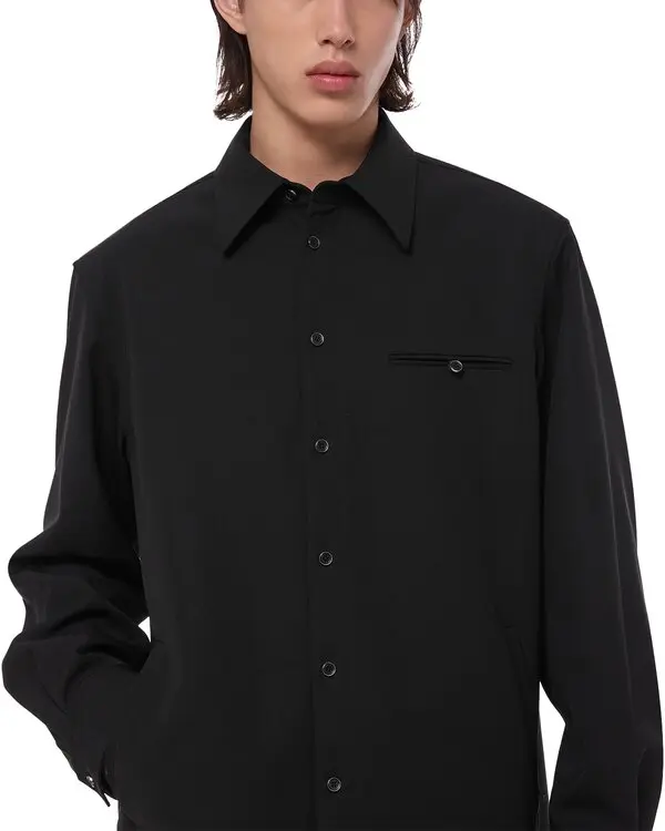 Helmut Lang Wool Shirt Jacket