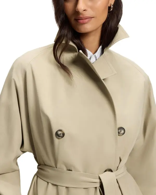 BOSS Calili Water Repellent Trench Coat